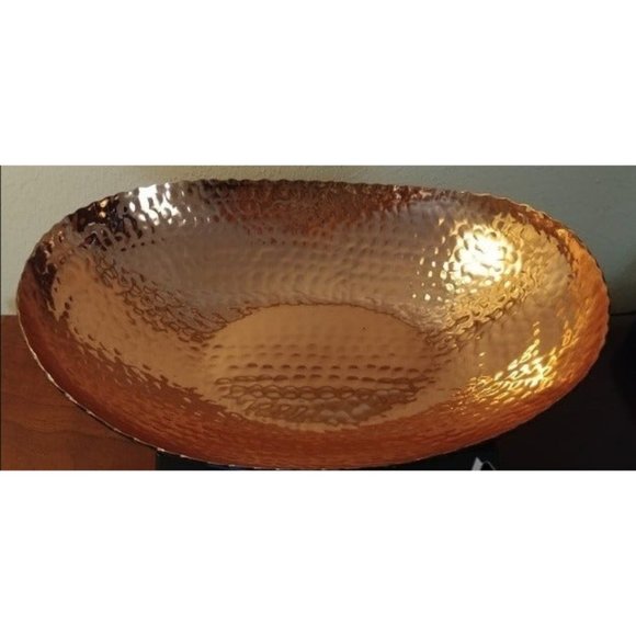 No brand / Not sure | Accents | Hand Hammered Metal Decorative Bowl ...
